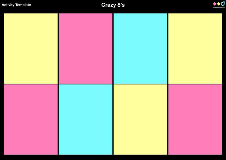 Crazy 8's - designthinkingagile.com